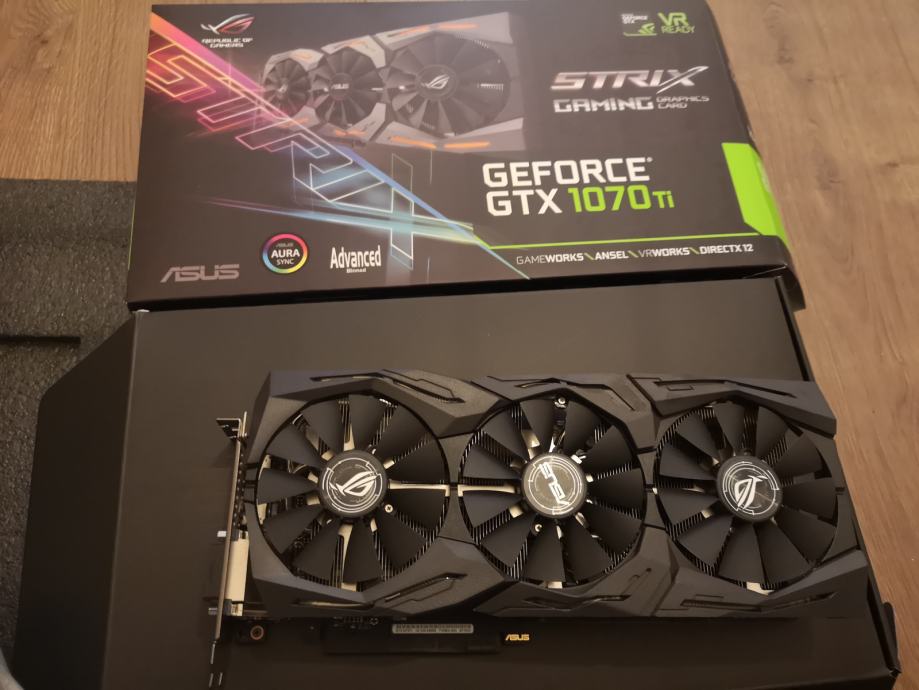 Asus Rog Strix GTX 1070 Ti Gaming