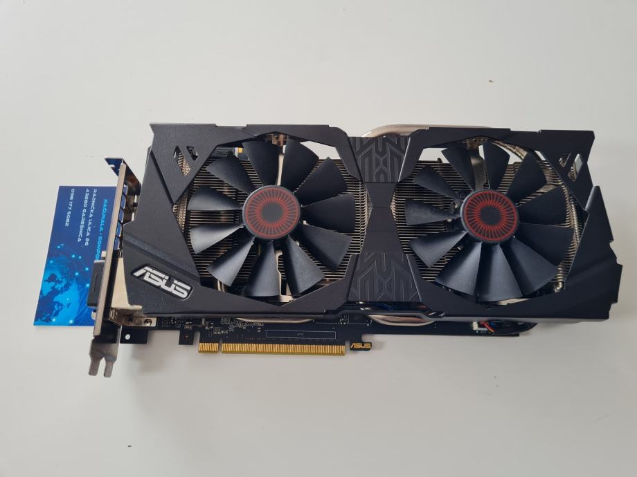 ASUS STRIX GTX 970 DirectCU II 4GB GDDR5, PCI-E, DVI, DP, HDMI - Račun
