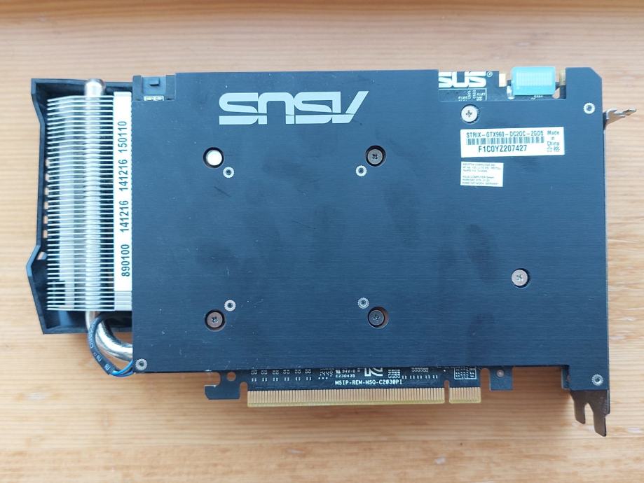 Asus Strix Nvidia Geforce GTX 960 2GB GDDR5