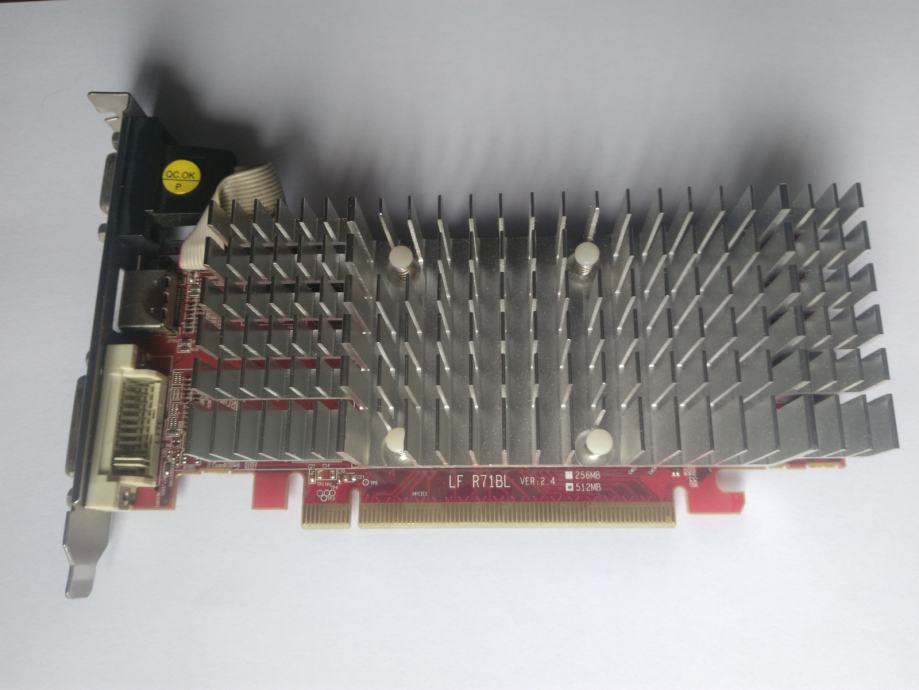 ATi Radeon 4350 HD VGA DVI HDMI PCI-E 512MB