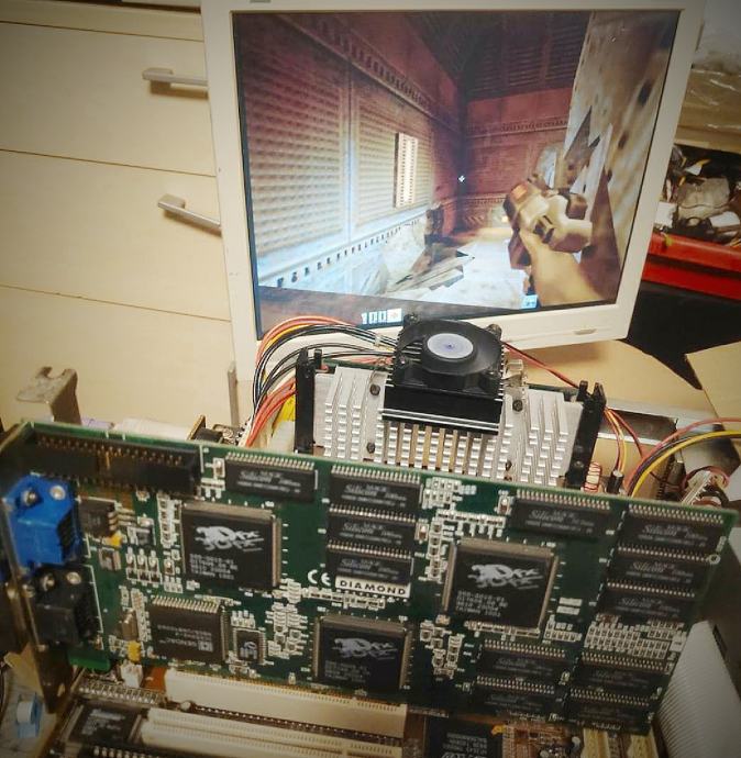 Diamond Monster 3d II 3D 8mb 3dfx Voodoo 2 grafička kartica