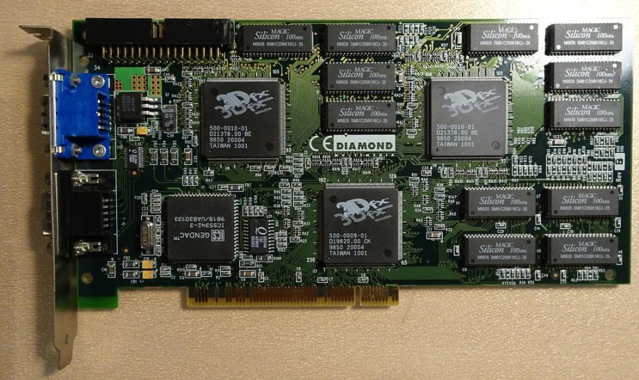 Diamond Monster 3D II 3dfx Voodoo 2 12MB PCI