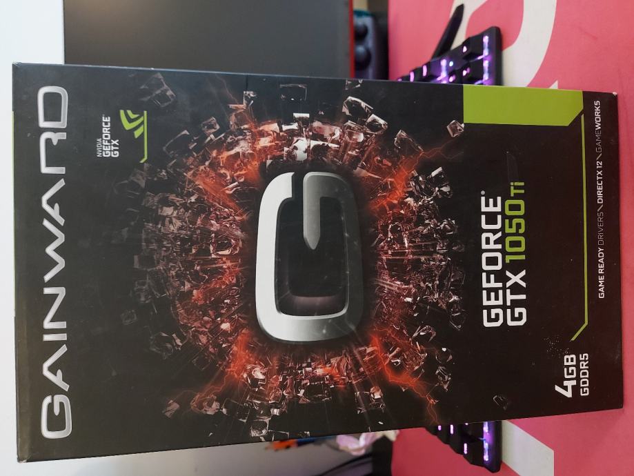 Geforce Gainward GTX1050ti 4GB GDDR5