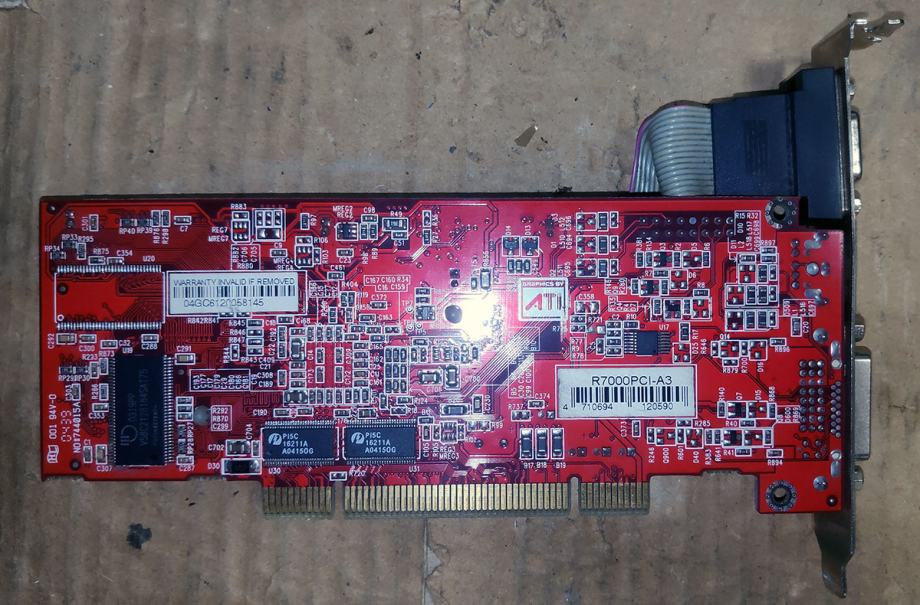 GeCube ATI Radeon 7000 R70PCI PCI VGA R7000PCI-A3 grafička kartica