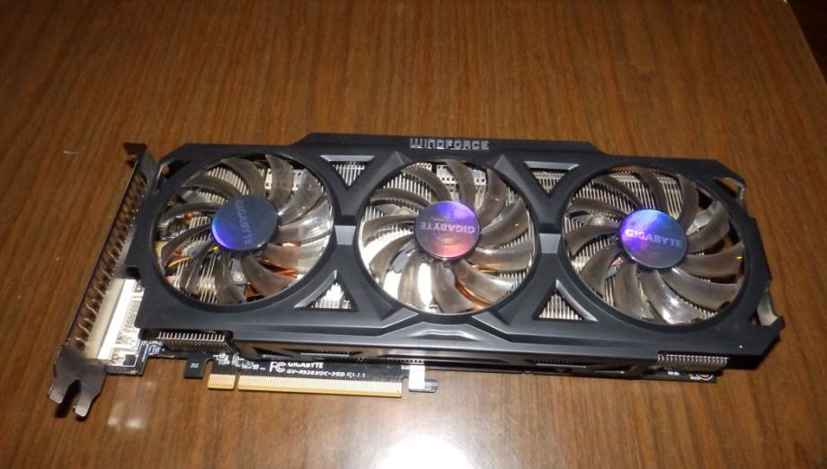 Gigabyte AMD R9 280X Windforce 3x OC, 3GB GDDR5