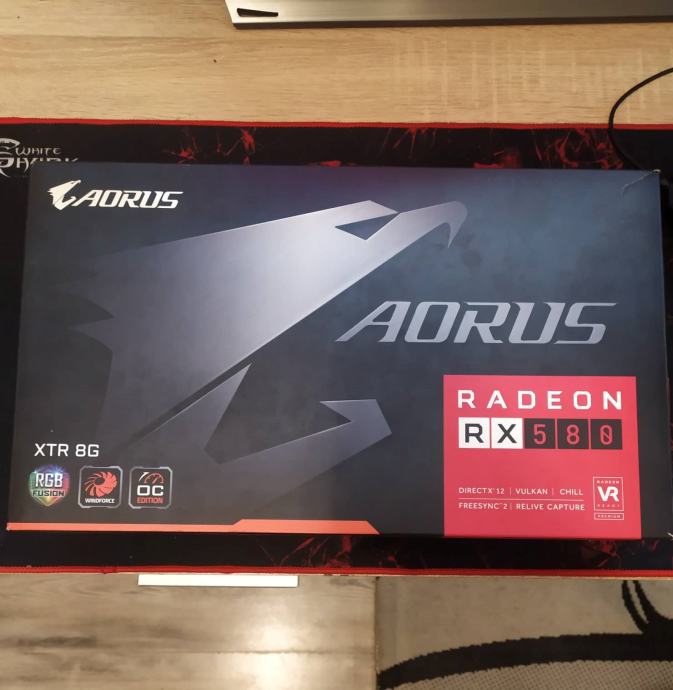 GIGABYTE AORUS RX580 XTR 8Gb