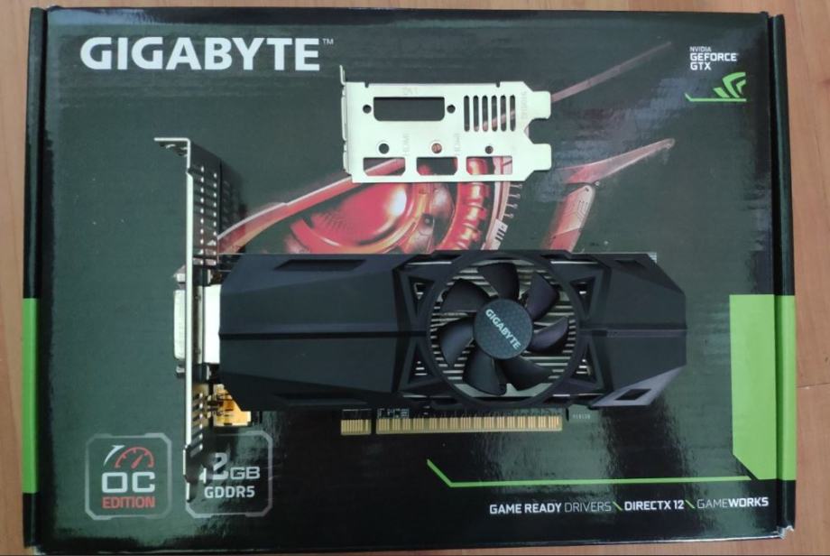 Gigabyte GeForce GTX 1050 Low profile 2GB GDDR5 128-bit DX12 PCI-E