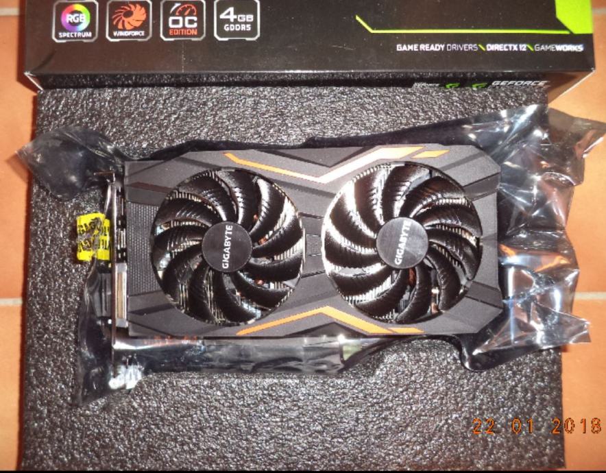 Gigabyte GeForce GTX 1050 Ti G1 Gaming 4GB GDDR5 128-bit DX12 PCI-E