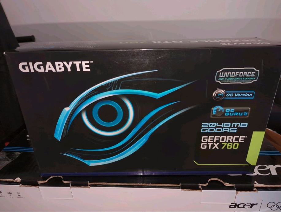 GIGABYTE GTX 760 WindForce 3X OC Rev. 2. GV-N760OC-2GD