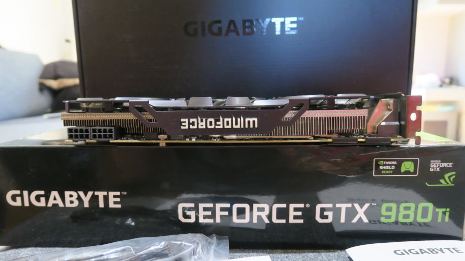 Gigabyte GTX 980TI 6GB Windforce OC ( u rangu GTX 1070 )