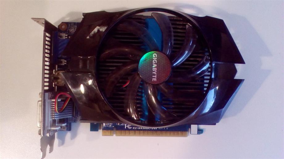 Gigabyte GTX650 OC, DDR5, 2GB, grafička kartica nVidia, očuvana