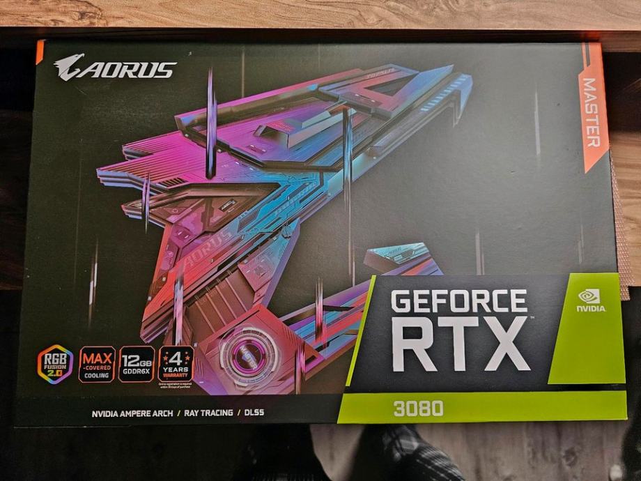 Gigabyte NVIDIA Aorus GeForce RTX 3080 Master 12g