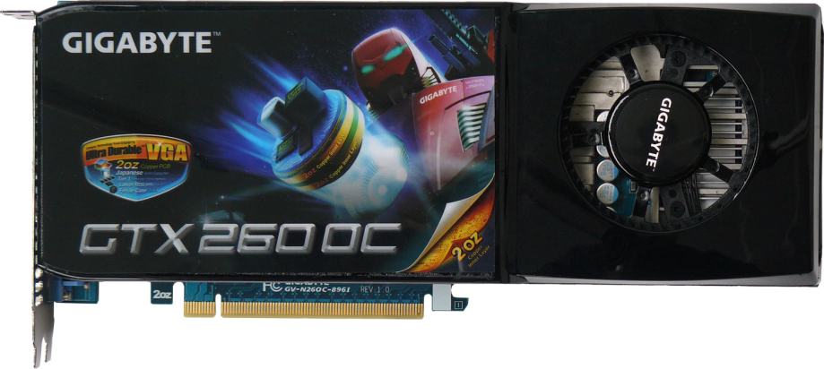 Gigabyte Nvidia GeForce GTX 260 OC