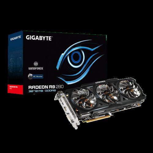 GIGABYTE AMD R9 280 WindForce 3X OC