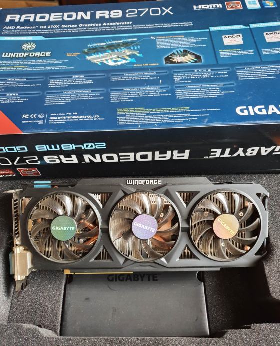Grafička Gigabyte AMD R9 270XOC 2GB Windforce