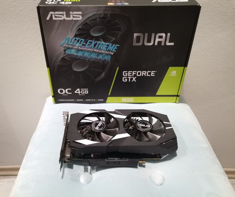 Grafička kartica NVIDIA ASUS Dual GeForce® GTX 1650 OC Edition
