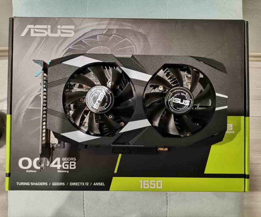 Grafička kartica NVIDIA ASUS Dual GeForce® GTX 1650 OC Edition