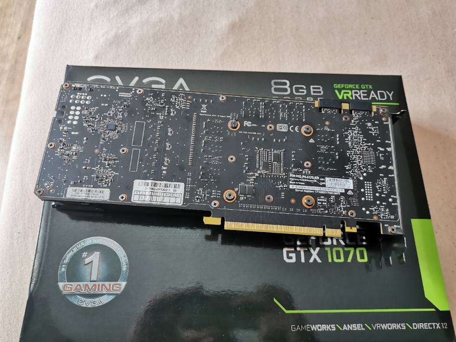 Grafička Kartica Evga Gtx 1070 8gb