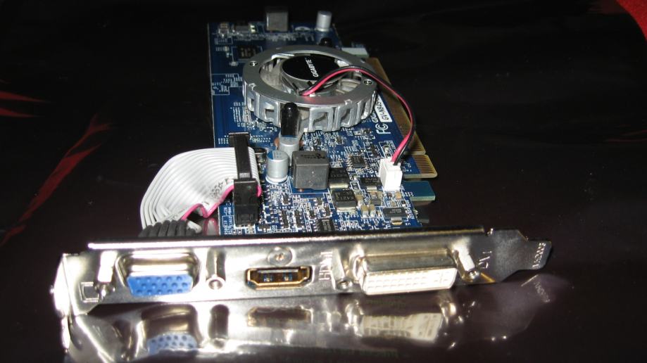 Grafička kartica GIGABYTE HD GV-N84S-512I (rev. 3.0),512 MB, PCI-E