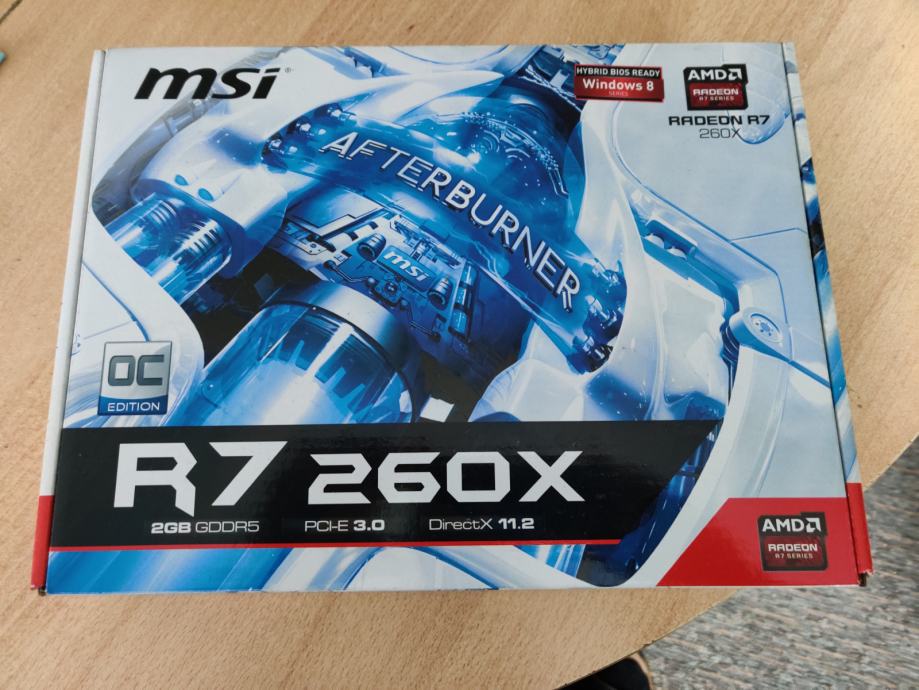 Grafička kartica Msi Radeon R7 260X 2GB DDR5