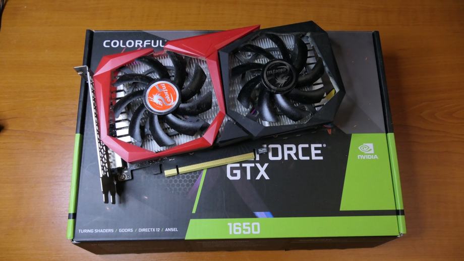 Graficka kartica NVidia GEFORCE GTX 1650 (Colorful), 75 Eura