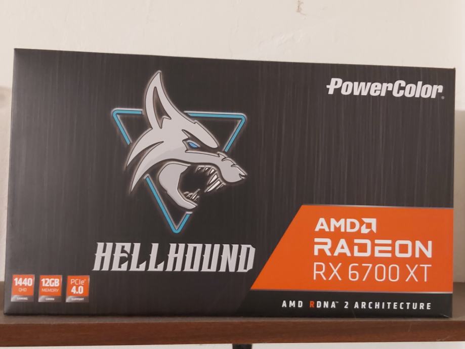Grafička kartica Powercolor Radeon RX 6700 XT HELLHOUND 12 GB GDDR6