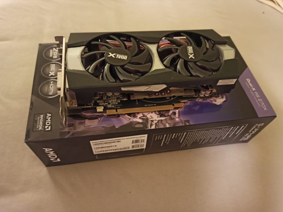 Grafička kartica Sapphire R9 270X Dual-X OC 2GB GDDR5, AMD Radeon