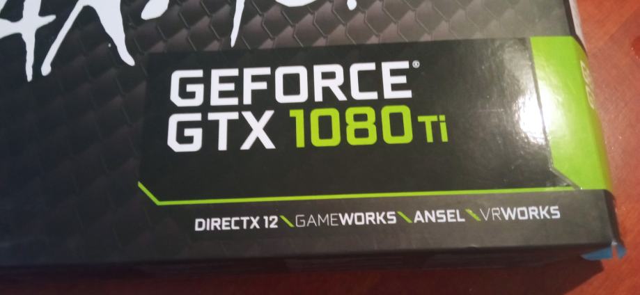 Graficka MSI GTX 1080 ti