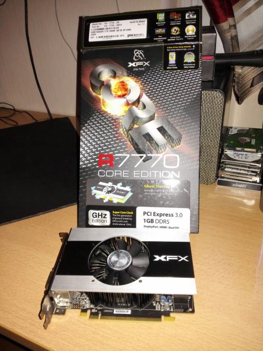 HD 7770, XFX R7770 Core Edition 1GB