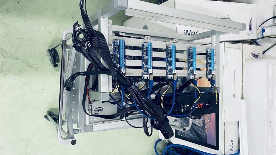 Komplet Premium GPU RIG /CORSAIR 1500W PSU