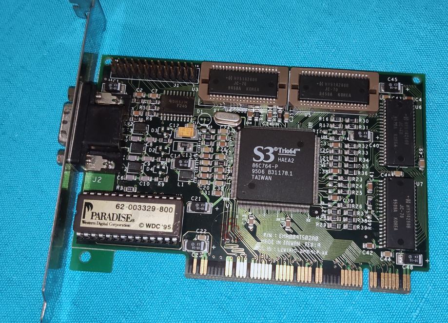 Lot retro grafičkih kartica ISA PCI VLB ( Vesa ) S3 Hercules CGA