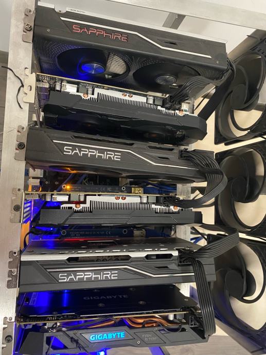 MINING RIG 6*8gb (ETH)