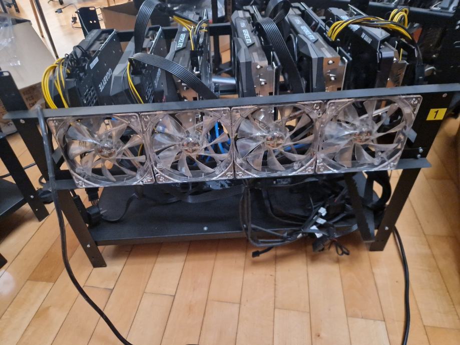 Mining rig 6x RTX 3070 8GB