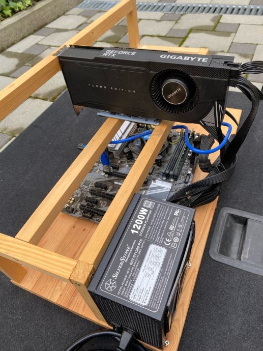 Mining rig NVIDIA GeForce RTX 3080 Turbo