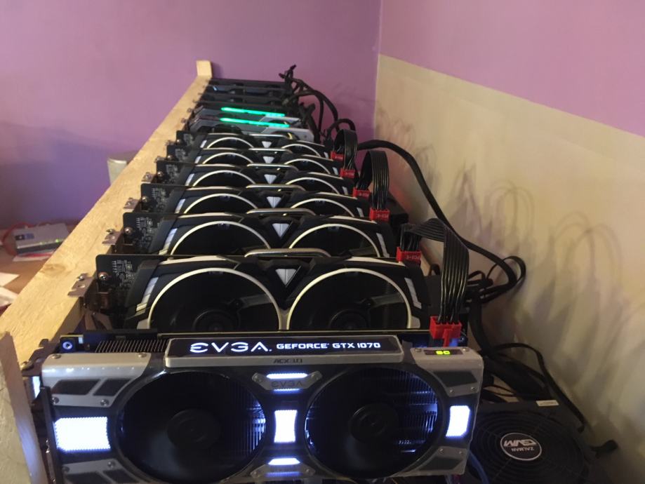 Mining rig - Nvidia x2 - 302 MHs
