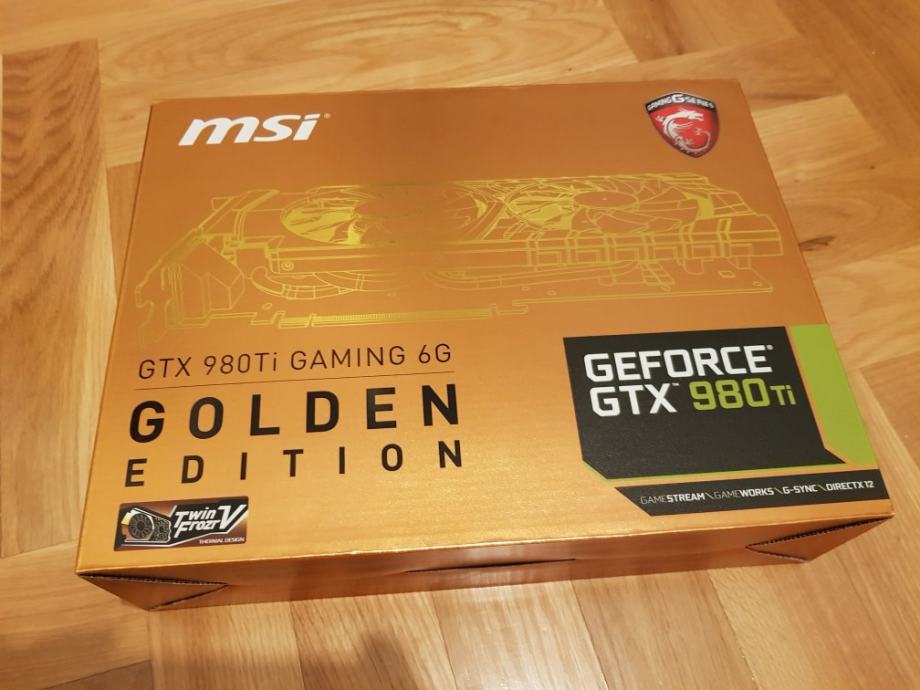MSI 980 Ti GOLDEN EDITION grafička kartica