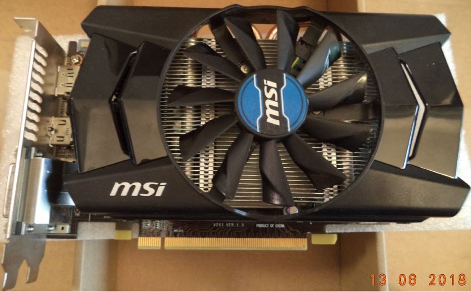 MSI AMD Radeon R7 260X OC Version 2GB GDDR5 128bit DX12 PCI-E