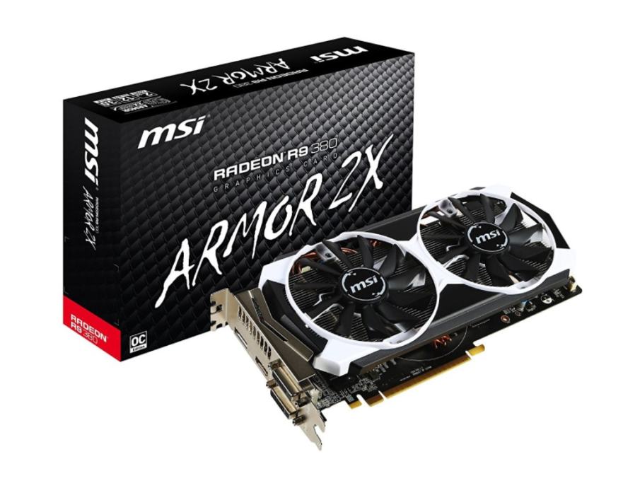 MSI AMD Radeon R9 380 2GB DDR5