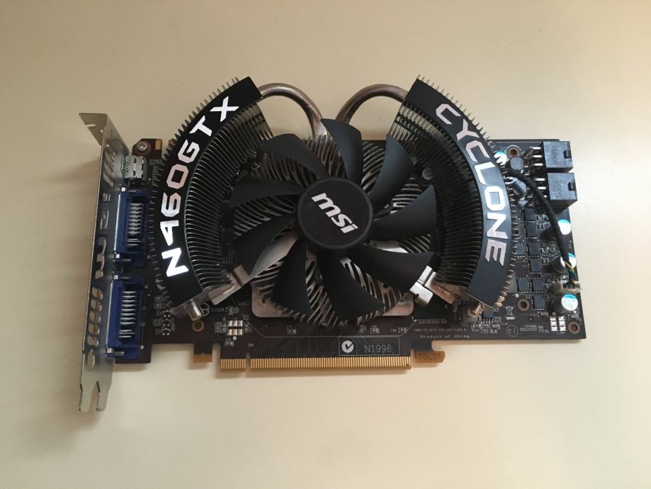 MSI GeForce GTX 460 Cyclone OC 1 GB GDDR5