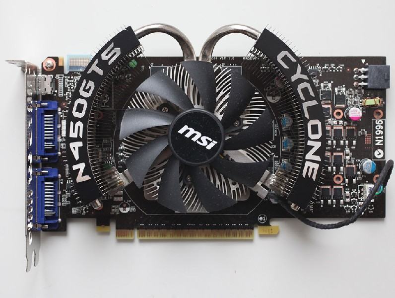 MSI nVidia GeForce GTS 450 OC Cyclone 128-bit