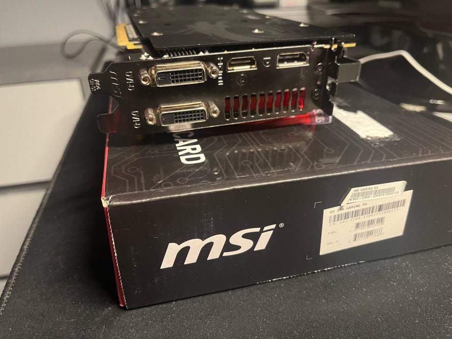 Msi radeon R9 390 ,8gb