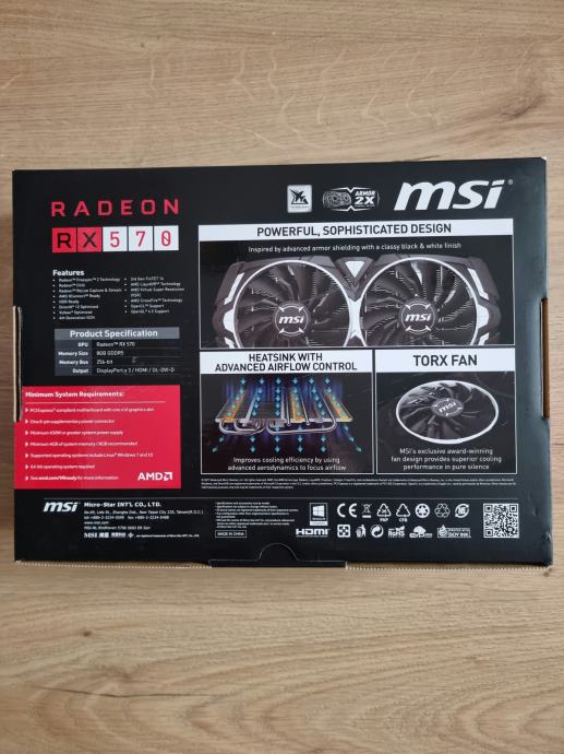 MSI Radeon RX 570 OC