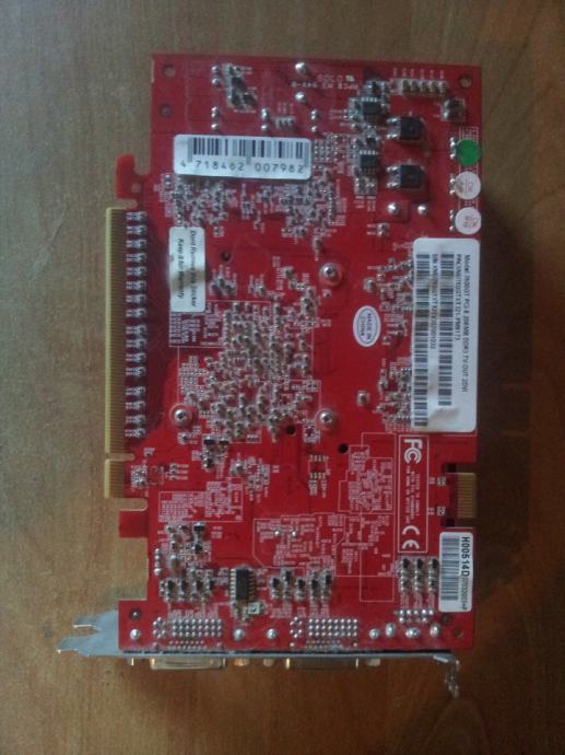 Nvidia GeForce 7600 GT, PCI-E, 256MB DDR3, TV-OUT 2DVI