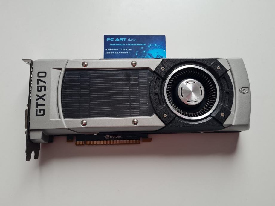 NVIDIA GeForce GTX 970 Founders Edition, PCI-E, HDMI, DP - Račun / R1
