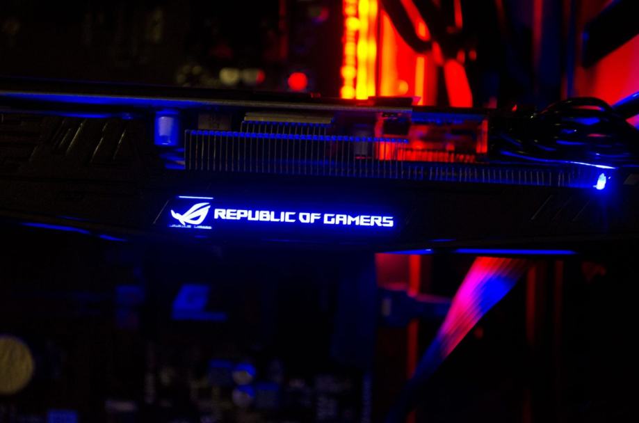 NVIDIA GeForce GTX Asus ROG Strix 1080 8GB GDDR5X
