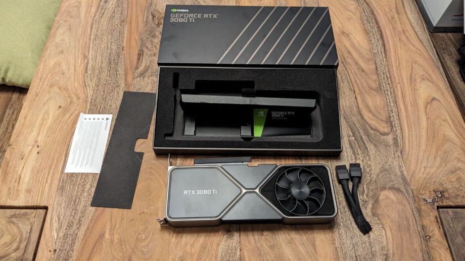 Novi NVIDIA GeForce RTX 3080 Ti Founders Edition 12GB GDDR6X