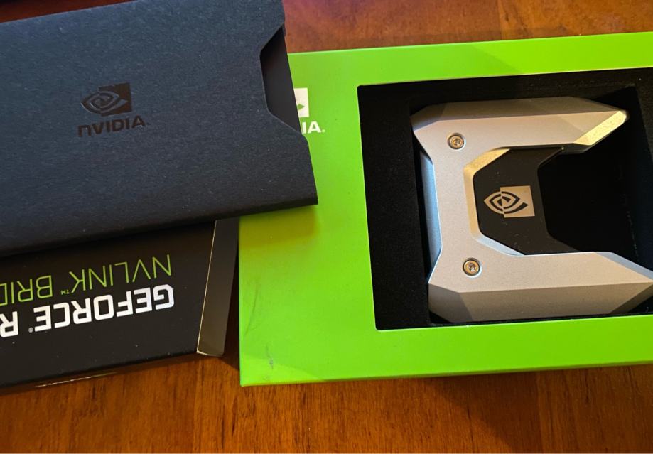Nvidia GEFORCE RTX NVLINK 3 Slot Bridge SLI Most