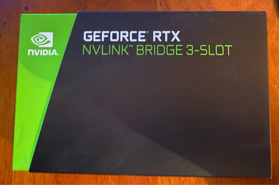 Nvidia GEFORCE RTX NVLINK 3 Slot Bridge SLI Most