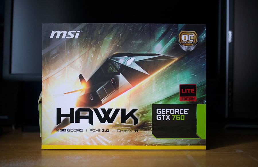 Nvidia MSI GTX 760 Hawk LE 2GB