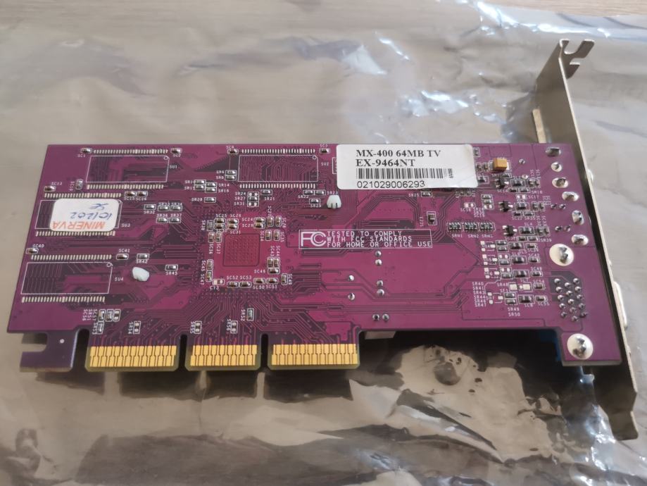 Nvidia MX 400 64MB TV